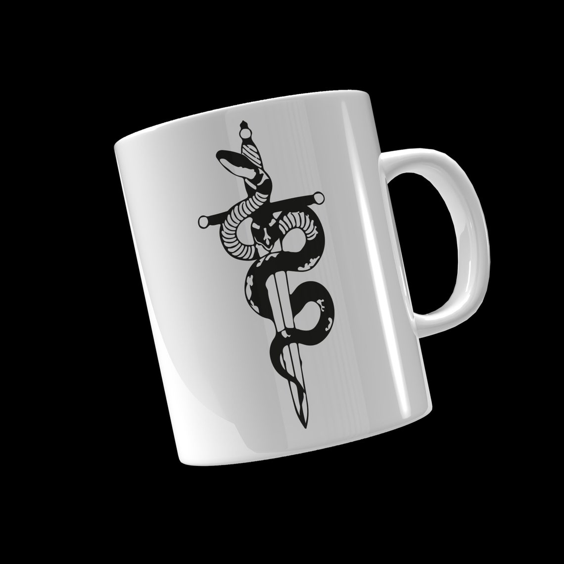 Snake Dagger Floral SVG Bundle, Cool Dagger With Butterfly Clip Art ...