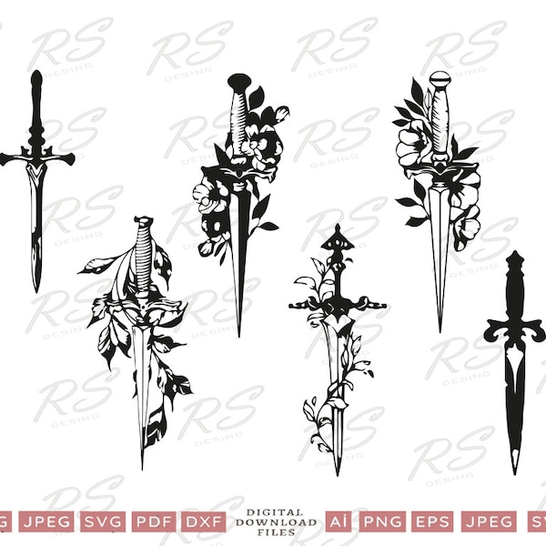 Cricut Tattoo Svg - Etsy