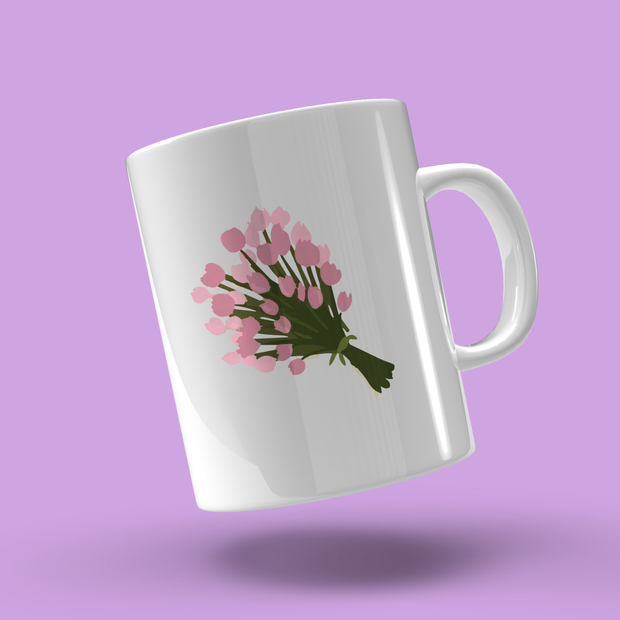 Flower Bundle SVG Files Design, Flower Svg Cut Files, Colorful Flower ...