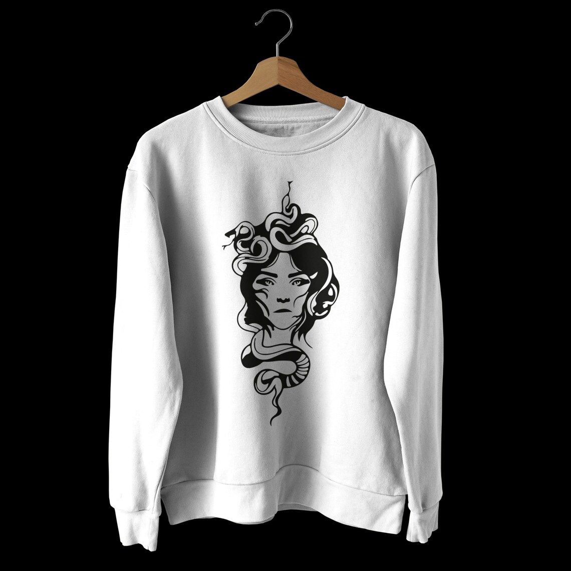 Medusa Gorgon Vector Files, Medusa Svg Bundle, Medusa Clip Art, Medusa ...