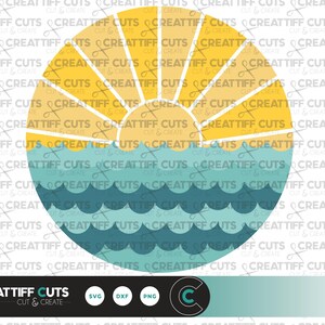 Sunshine Circle Cut File- Svg, Dxf, Png - Etsy