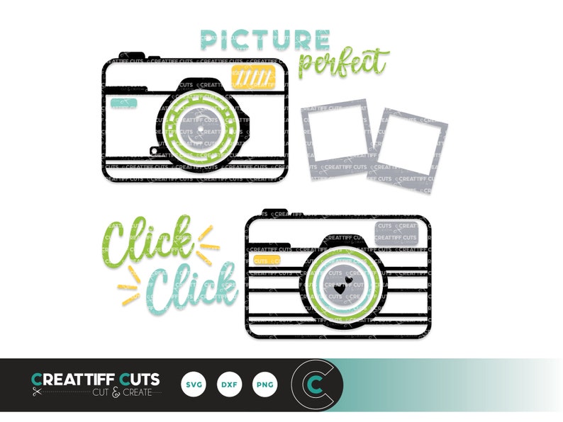 Click Click Camera Cut File Svg, Dxf, Png - Etsy