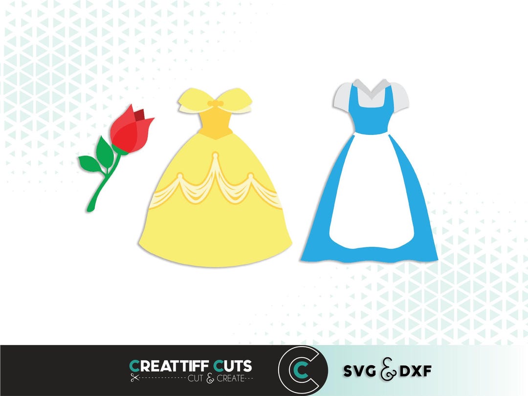 Tale as Old as Time Princess Cut File- Svg, Dxf, Png - Etsy