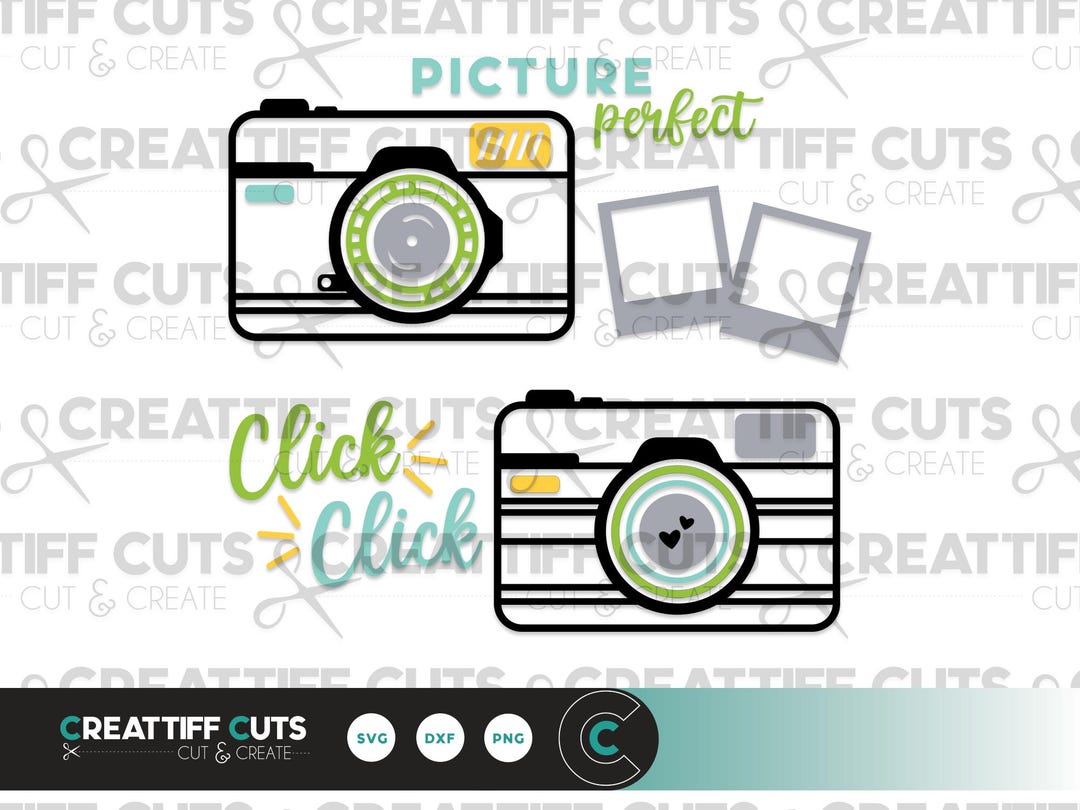Click Click! Camera Cut File- Svg, Dxf, Png - Etsy