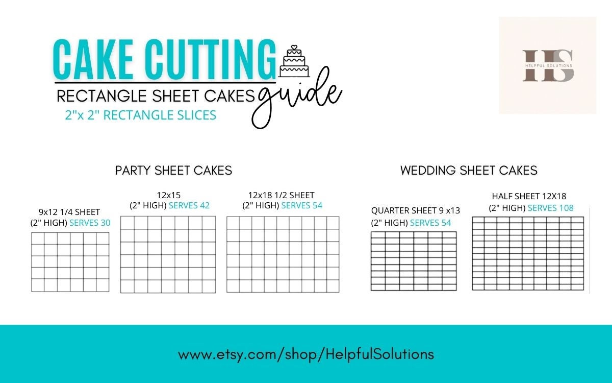 Printable Cake Cutting Guide, Round & Square Cake Serving Instructions ... Printable Cake Cutting Guide, Round & Square Cake Serving Instructions ...