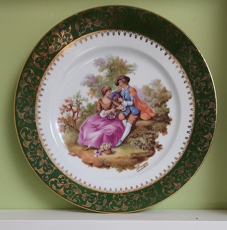 Limoges, France, Collector Plate, China, Porcelain Wall Plate, French ...