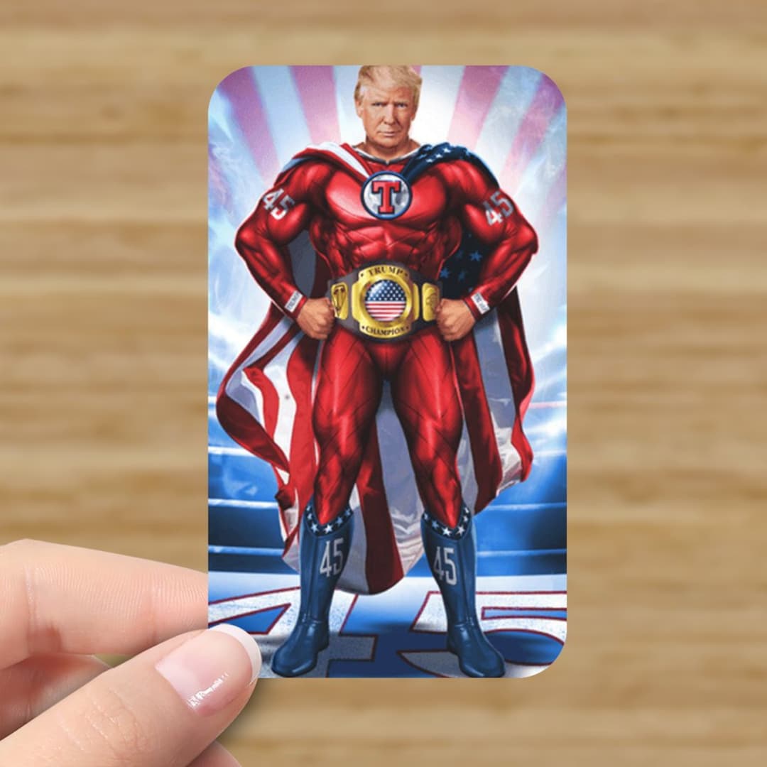 Trump PRINTED Trading Cards 1 Premium Donald Trump Card | Free Shipping ...