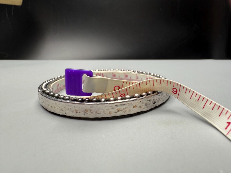 Simon Sebbag Designs SSD 925 Hammered Beaded Bangle Bracelet 7.9” 21g ...