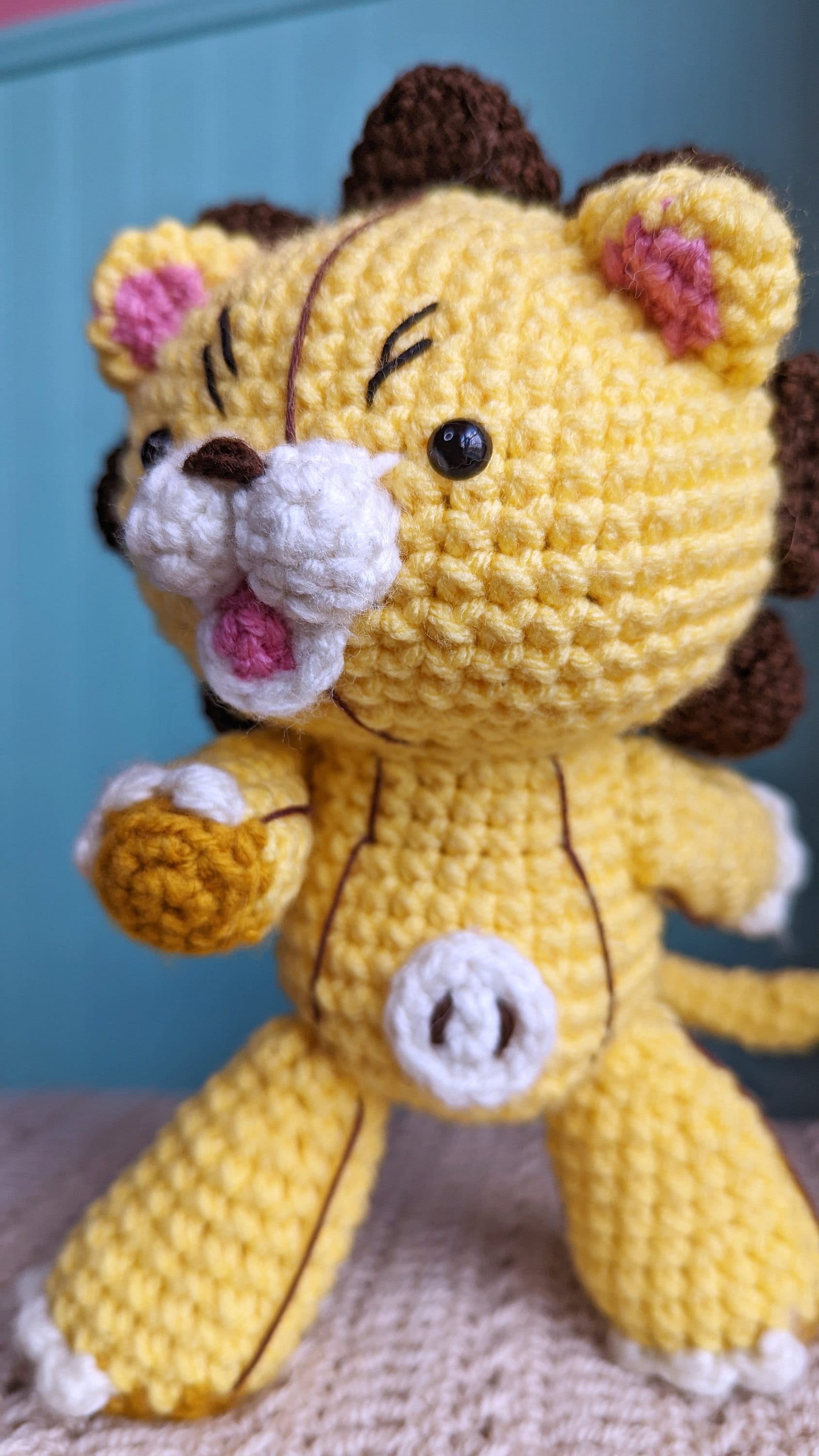 Patrón Kon Crochet León Amigurumi Patrón PDF Patrón León Crochet Patrón ...