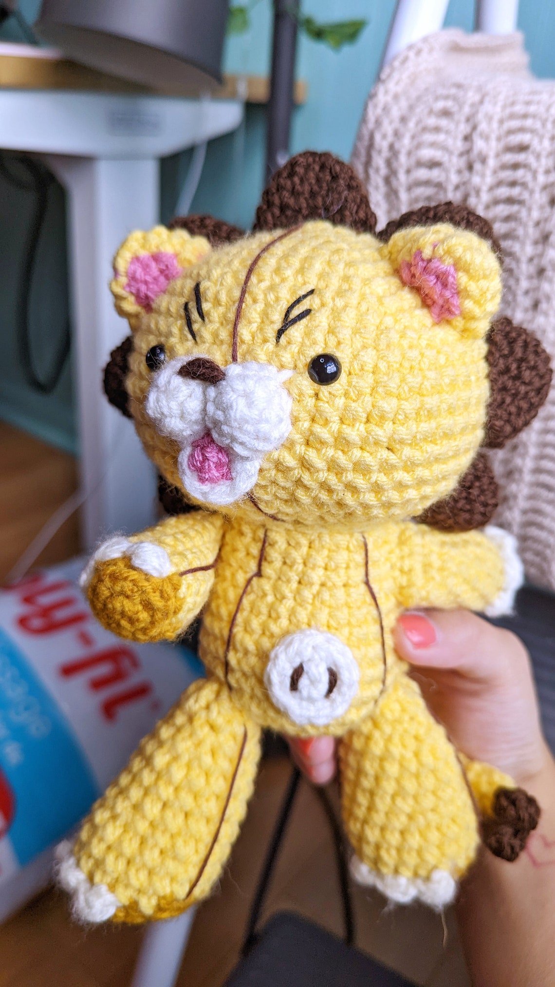 Kon Crochet Pattern Lion Amigurumi Pattern PDF Pattern Lion - Etsy
