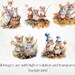 Watercolour Fairytale Mice Clipart Bundle, Fairy Tale Animals Clip Art ...
