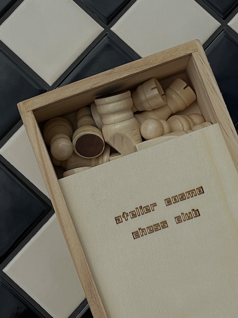 Cosmo Chessboard 50 – Tile Chess Board – Personalized Tiled Chess Set ...