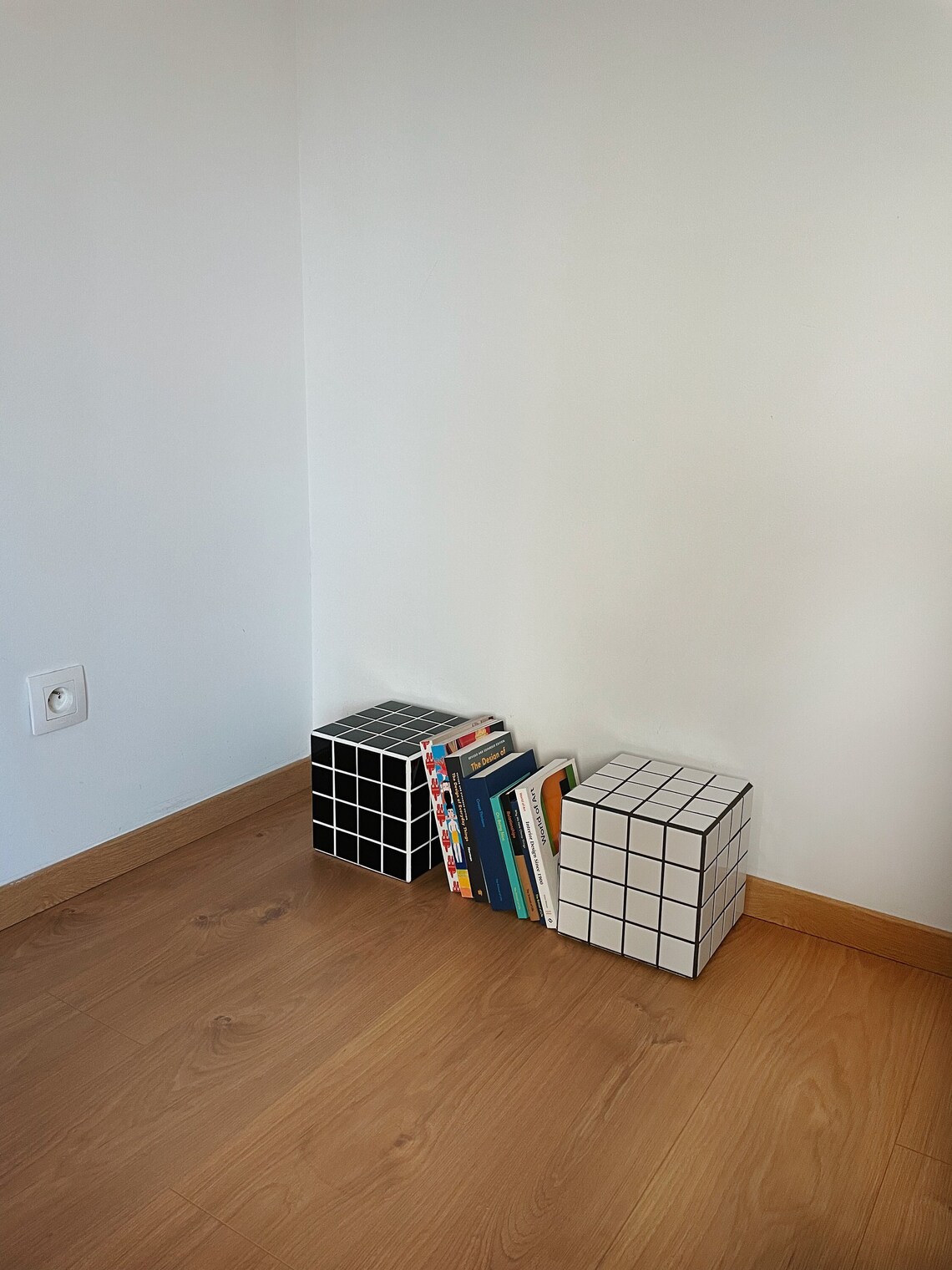 Tile Cube Mini 4x4 Mini Tiled Side Table Tile Bookend Cube - Etsy