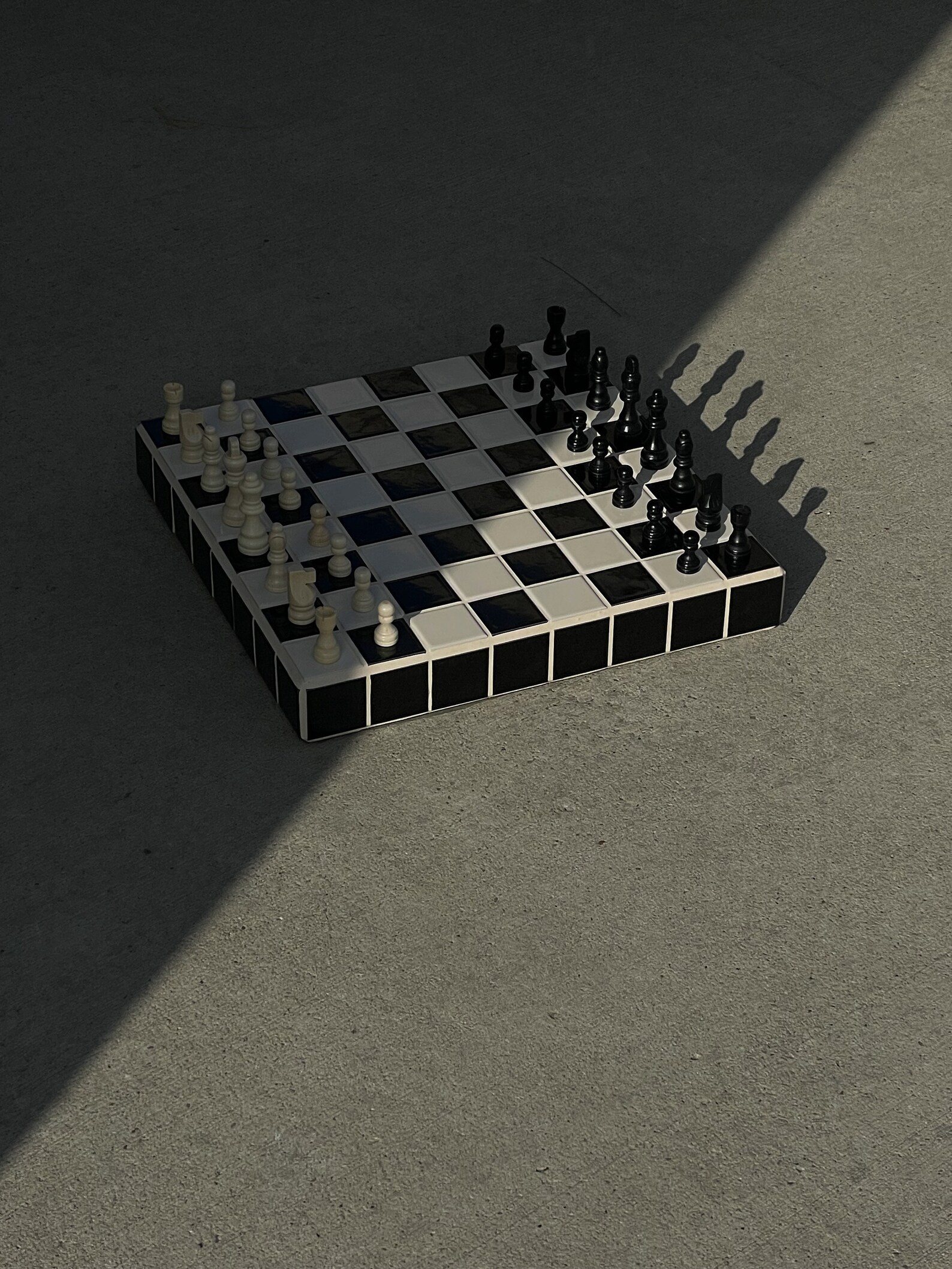 Cosmo Chessboard 50 – Tile Chess Board – Personalized Tiled Chess Set ...