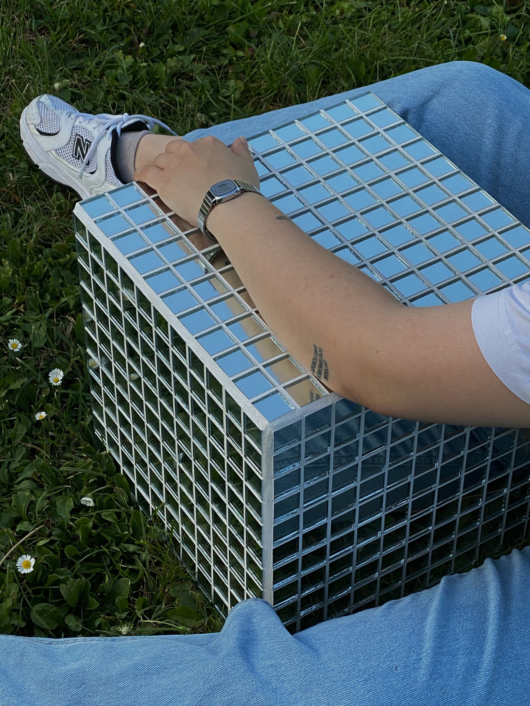 Glass Disco Tile Cube Mirror Mosaic Cube Disco Tile Night - Etsy