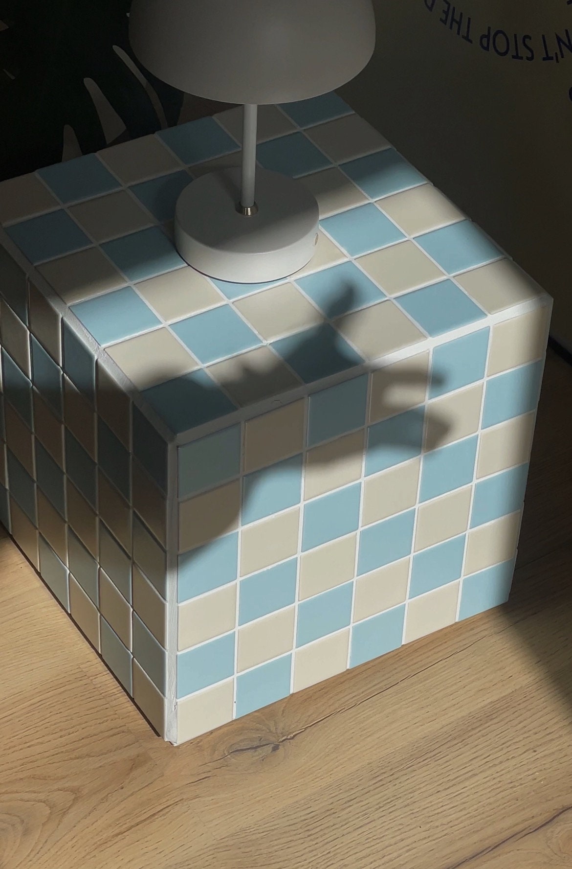 Tile Cube 6x6 Tiled Side Table Cube Tile Night Stand Tile Cube Table - Etsy