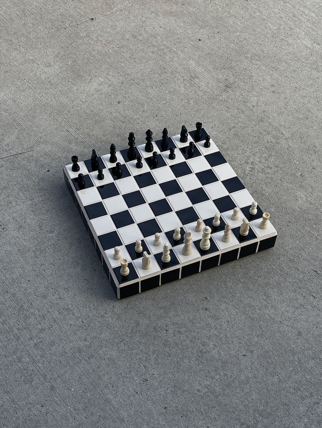 Cosmo Chessboard 50 – Tile Chess Board – Personalized Tiled Chess Set ...