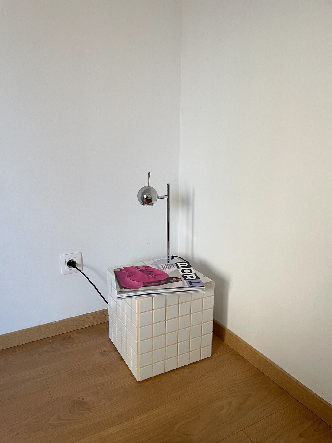 Tile Cube 6x6 Tiled Side Table Cube Tile Night Stand - Etsy