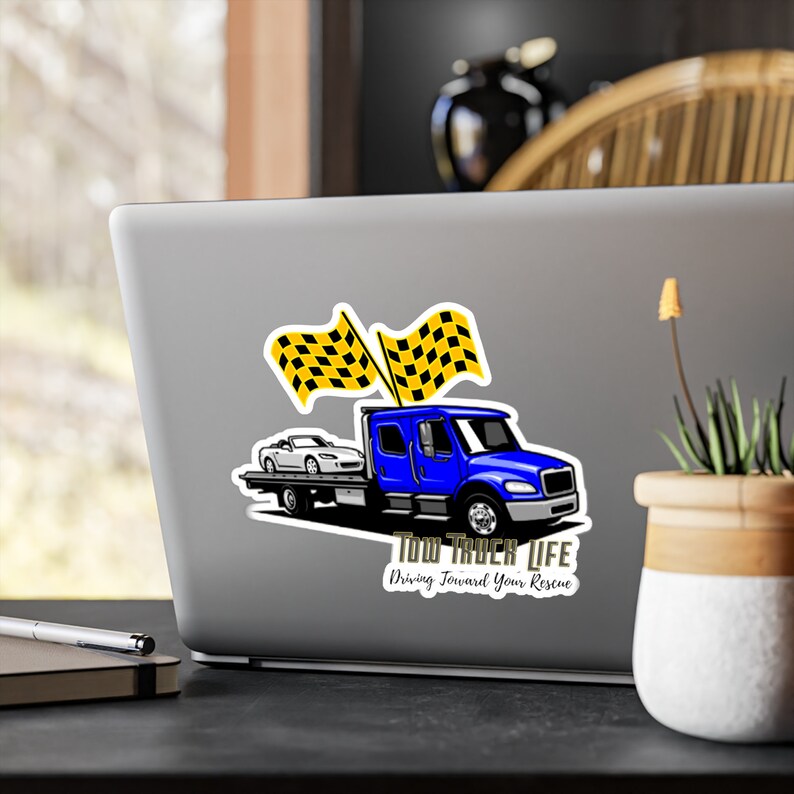 Tow Truck Life Vinyl Decal - Etsy