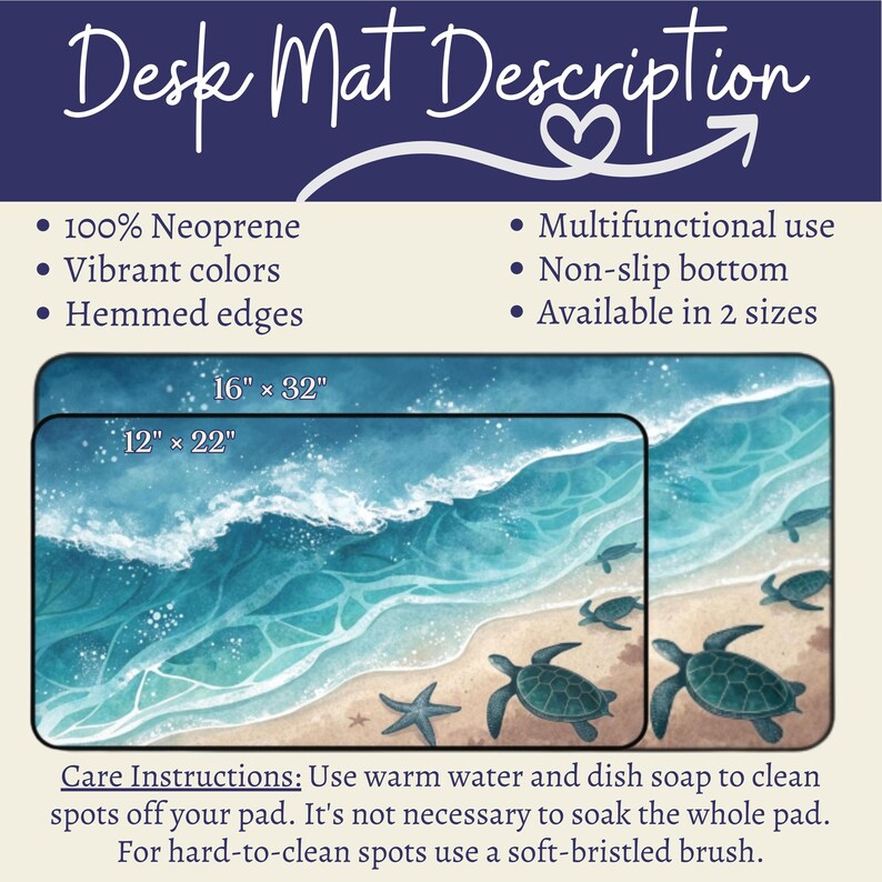 Desk Mat With Tropical Flowers and Orchids, Floral Mouse Pad for Home ...