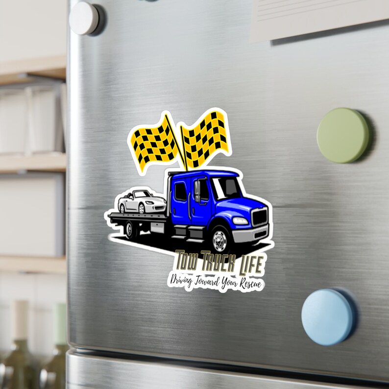 Tow Truck Life Vinyl Decal - Etsy