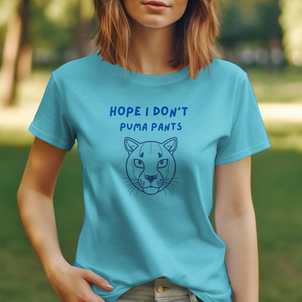 Funny Puma T Shirt - Etsy