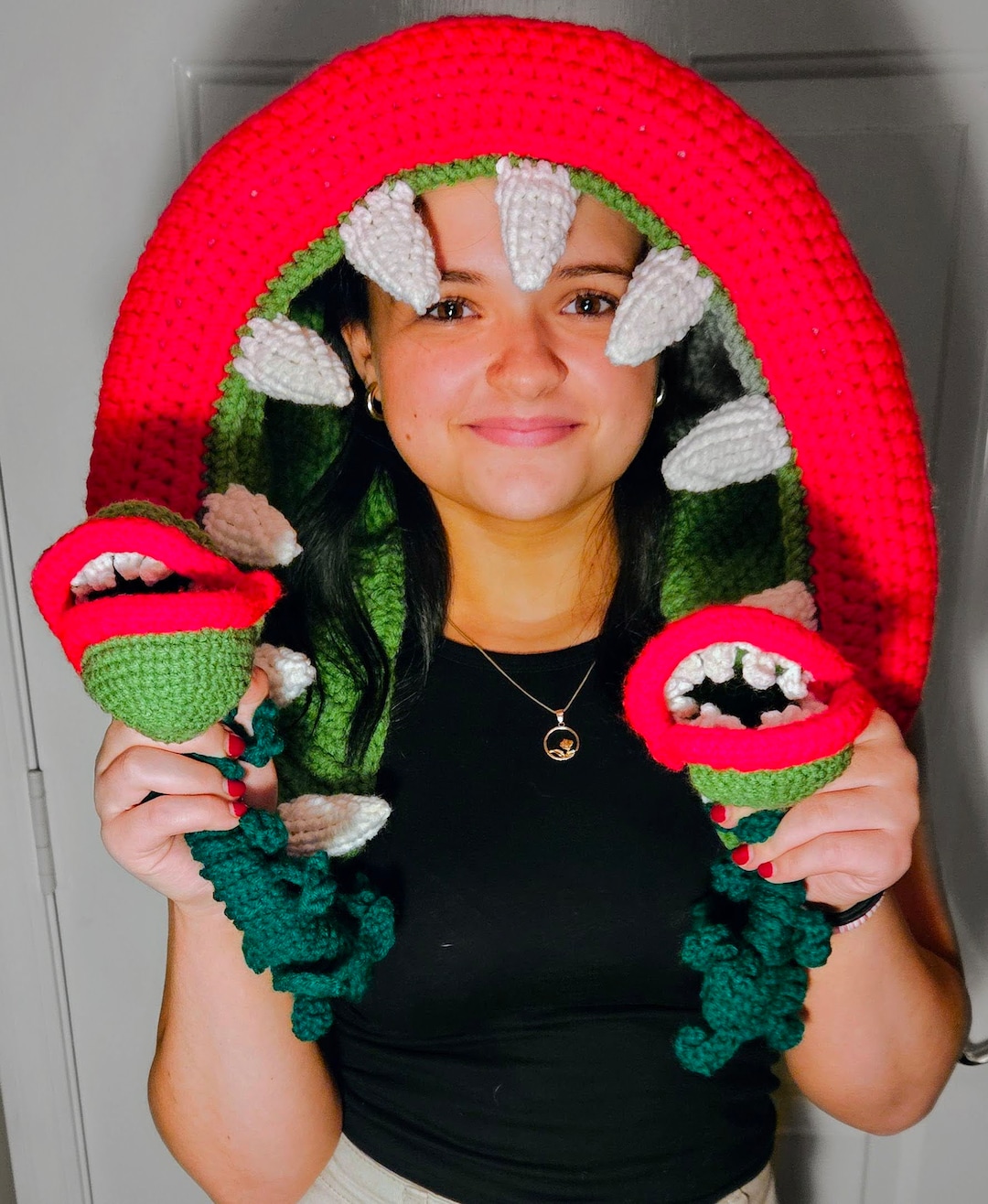 Carnivorous Plant Hood Hat, Venus Flytrap - Etsy