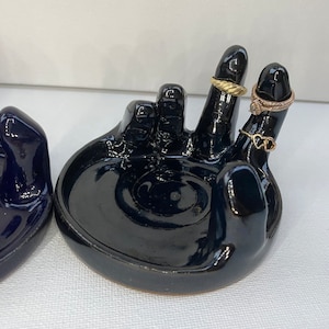 Ceramic Ash Tray Hand - Etsy