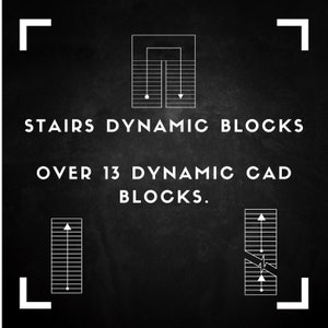 CAD Stair Blocks for Architectural & Interior Design - Over 13 Styles ...