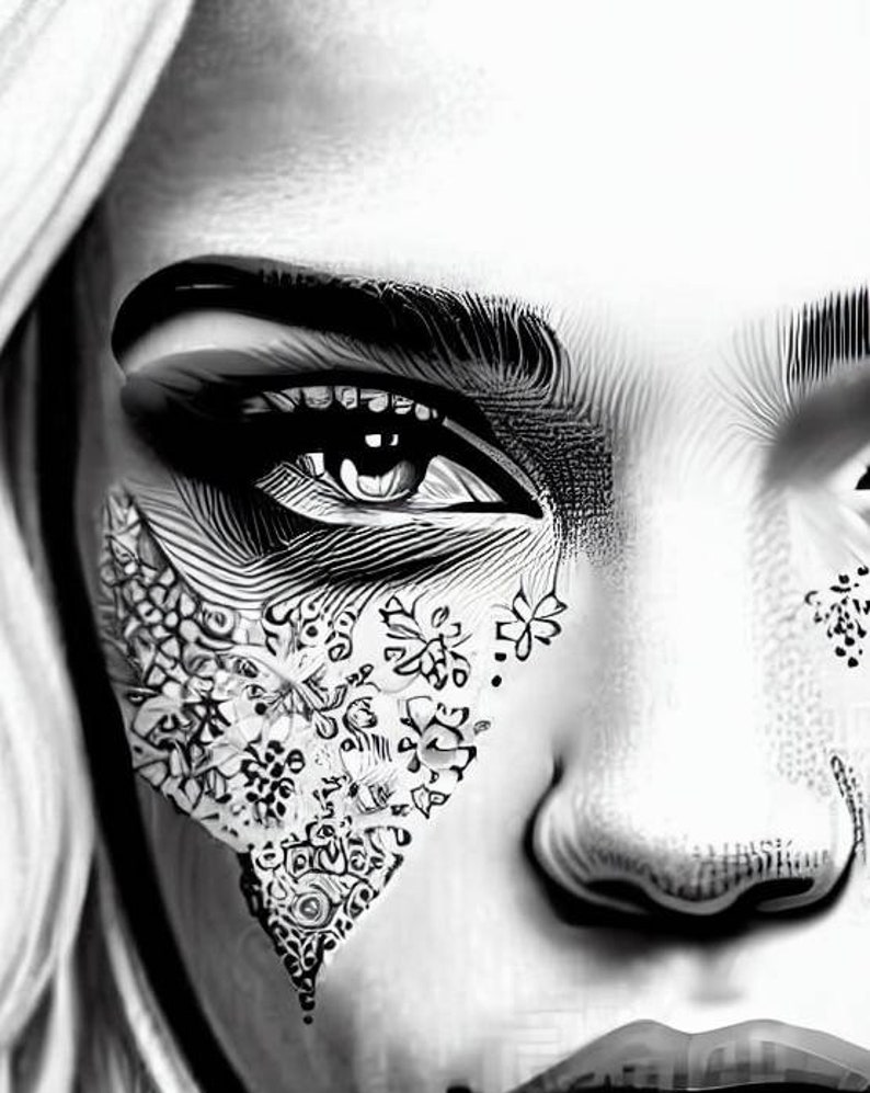 Queen of the Butterflies Coloring Sheet 1, Adult Coloring Page of A ...