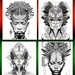 Grayscale Ancient Future African King Coloring Sheet, AI Generated ...