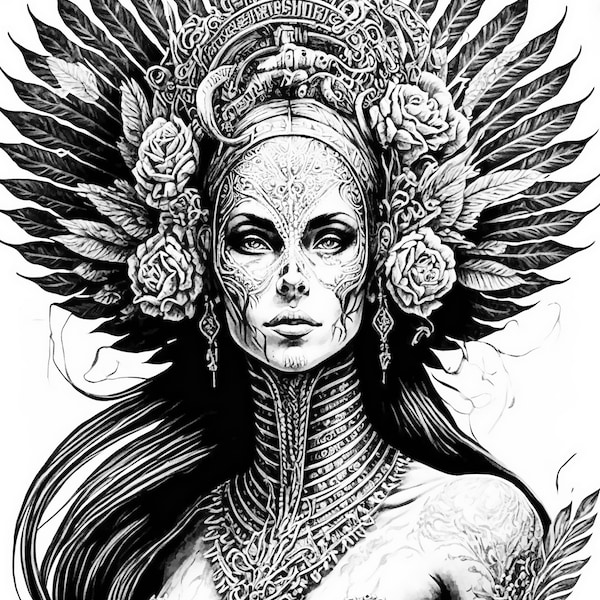 Chicano Coloring Pages - Etsy