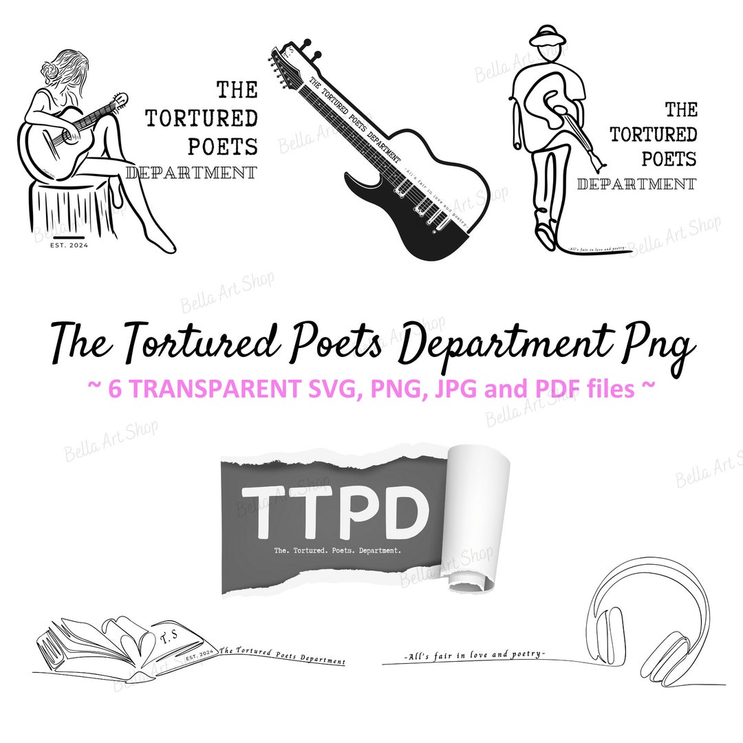 Tortured Poets Department PNG|TTPD Svg|taylor Swift Poet|all's Fair in ...