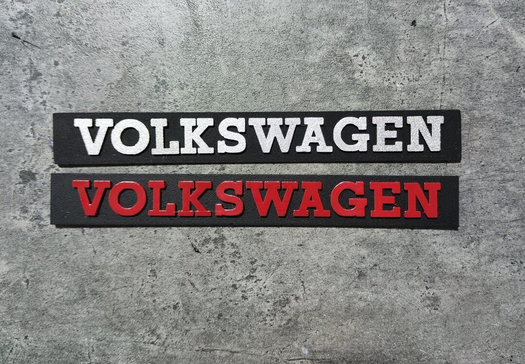 VW Golf MK1 Volkswagen Rear Badge Emblem Sign Logo - Etsy Australia