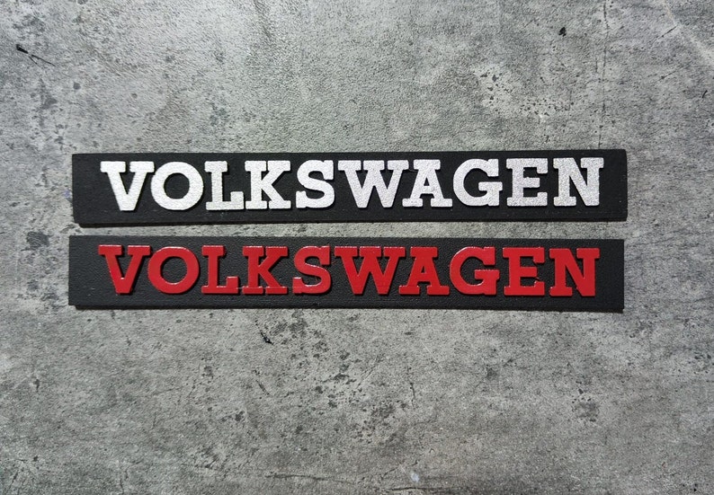 VW Golf MK1 Volkswagen Rear Badge Emblem Sign Logo - Etsy Australia