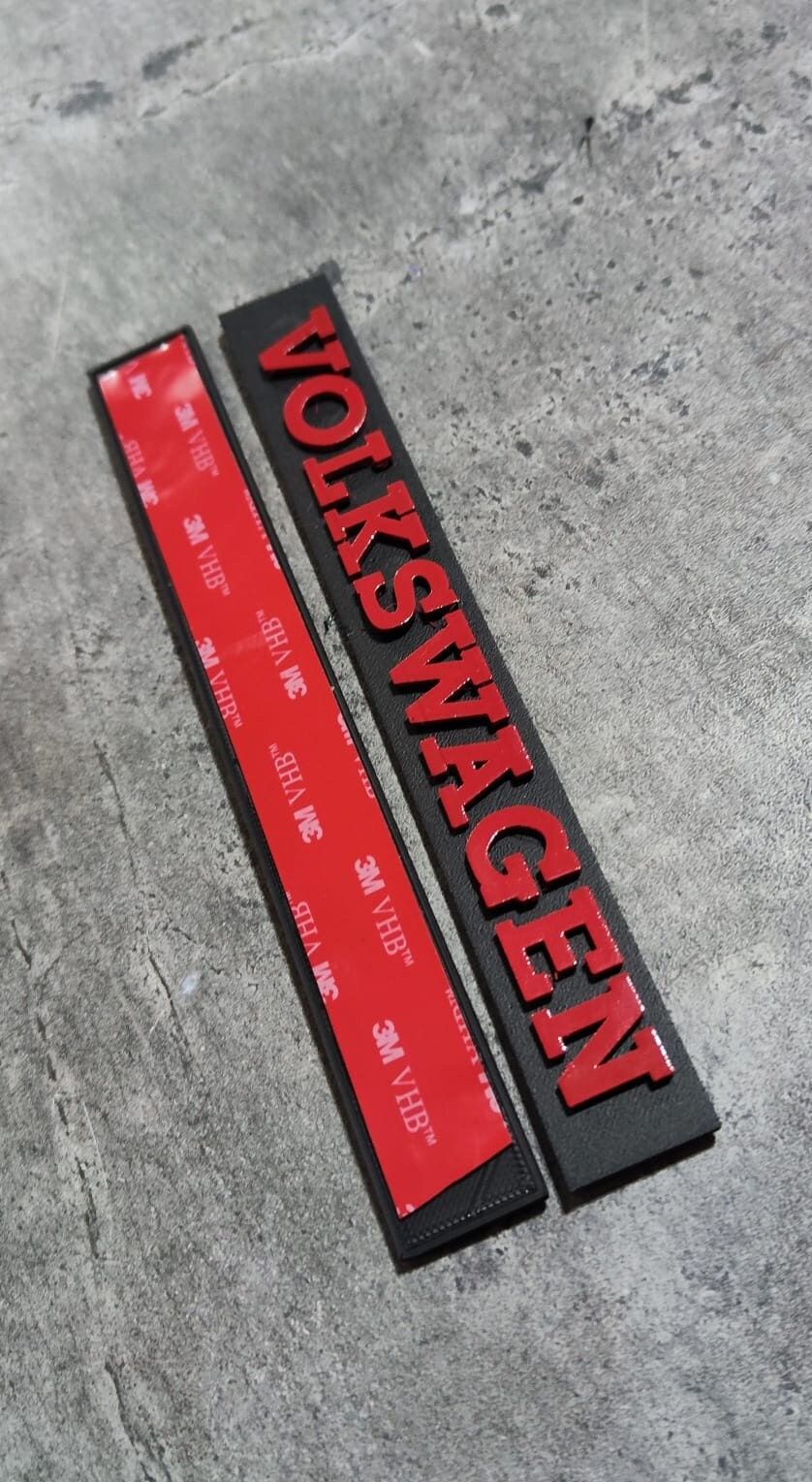 VW Golf MK1 Volkswagen Rear Badge Emblem Sign Logo - Etsy Australia