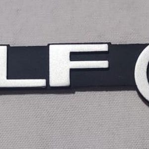 VW Golf MK2 Golf GTD Rear Badge Emblem Sign Logo - Etsy