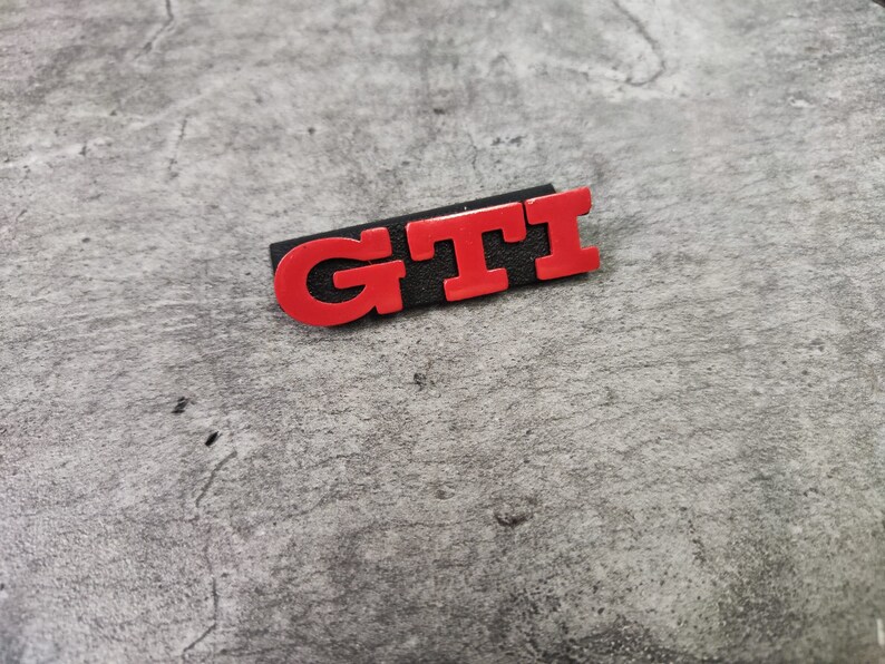 VW Golf MK3 GTI Front Grille Badge Emblem Sign - Etsy