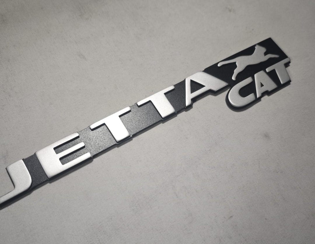 VW Jetta Cat Rear Badge Emblem Sign Logo - Etsy