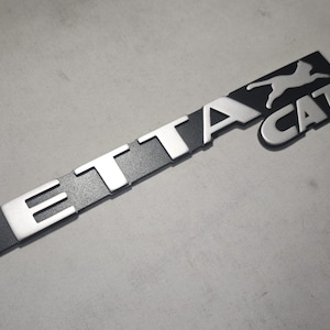 VW Jetta Cat Rear Badge Emblem Sign Logo - Etsy