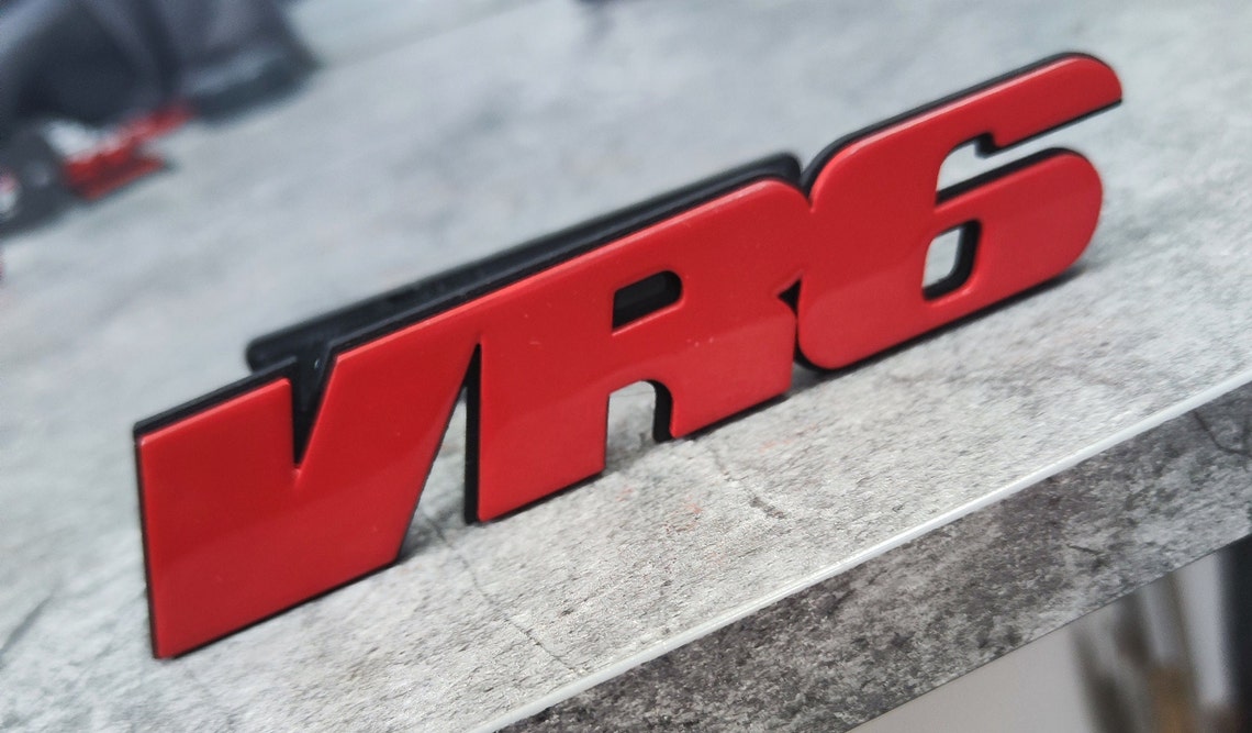 VW Corrado VR6 Front Grille Badge Emblem Sign - Etsy