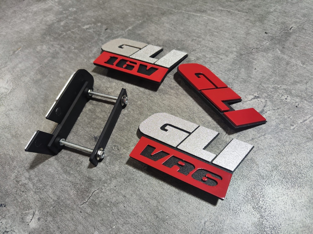 VW Golf Jetta GLI Front Grille Badge Emblem Sign - Etsy