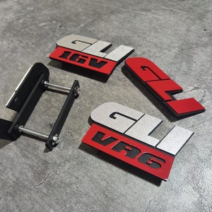 VW Golf Jetta GLI Front Grille Badge Emblem Sign - Etsy