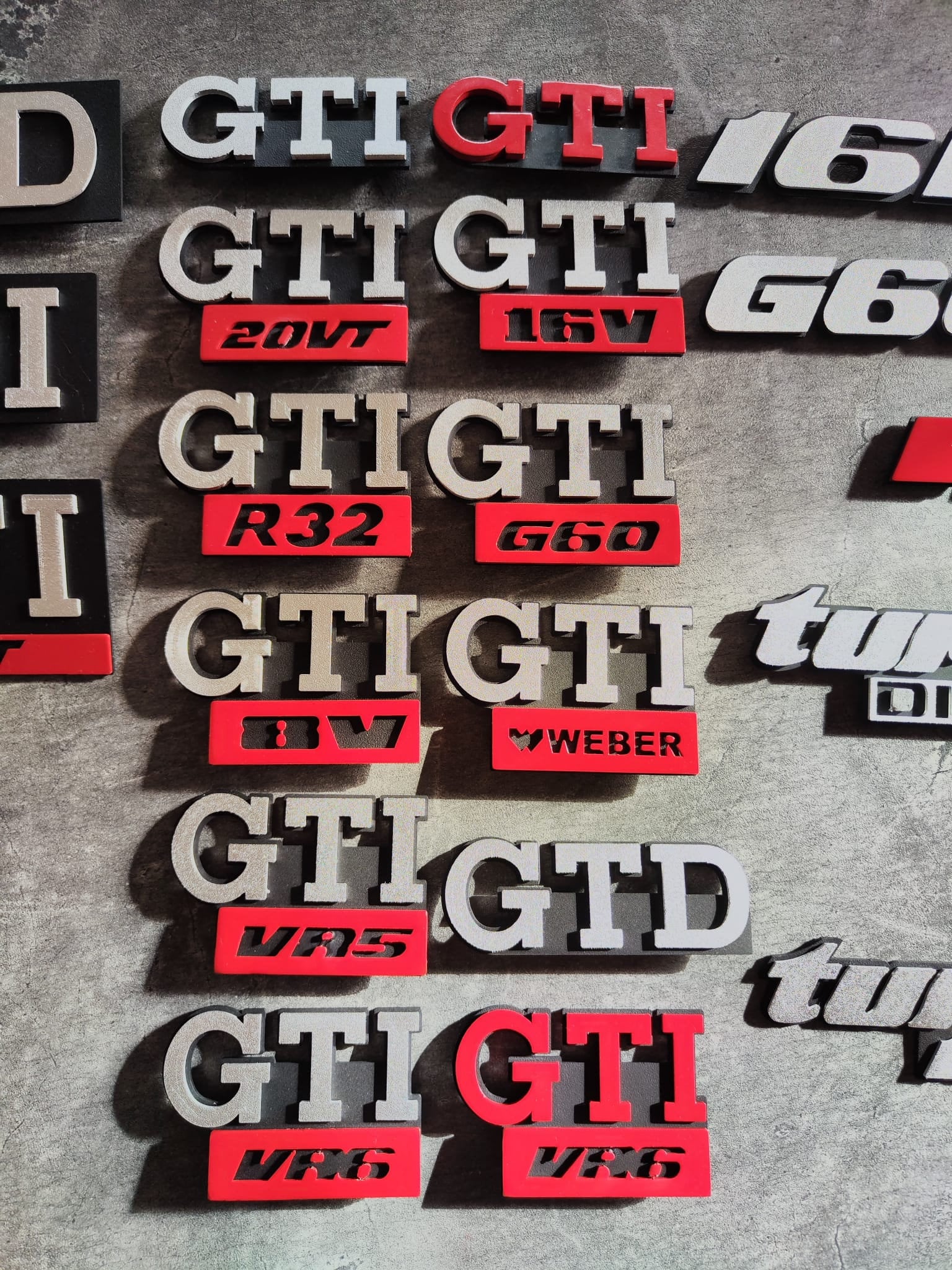 VW Golf MK1 MK2 Front Grille Badge Emblem Sign - Etsy