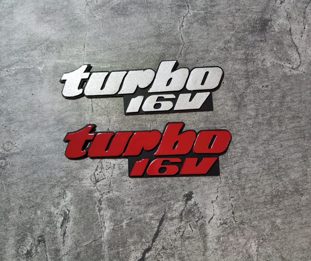 VW Golf MK1 MK2 Turbo 16V Front Grille Badge Emblem Sign - Etsy