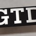 VW Golf MK1 MK2 GTD Front Grille Badge Emblem Sign - Etsy UK