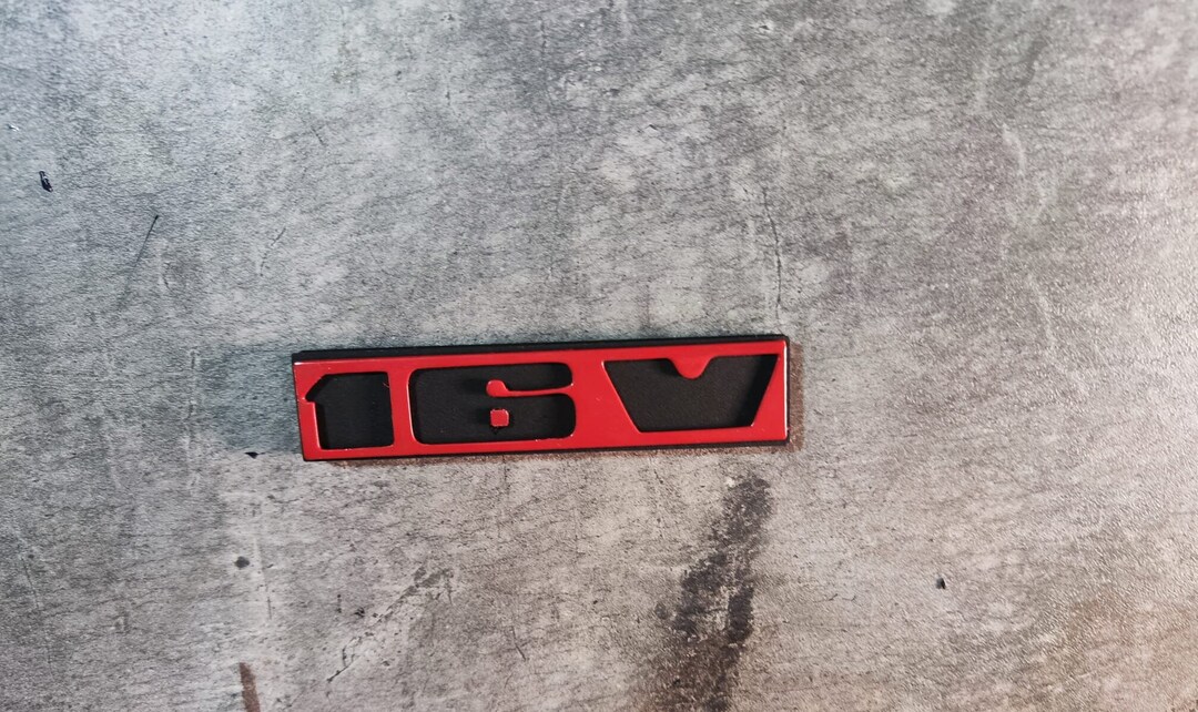 VW Golf 16V Sticker Badge Emblem Sign - Etsy