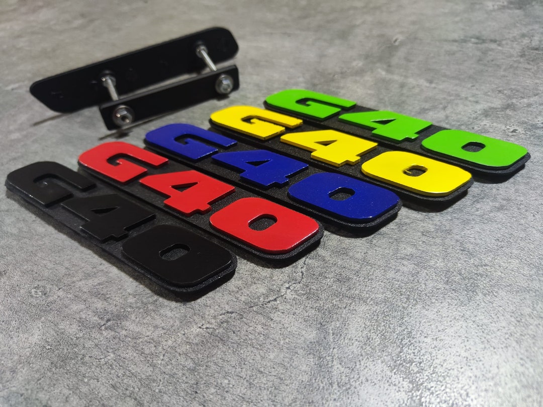 VW Polo G40 Front Grille Badge Emblem Sign - Etsy