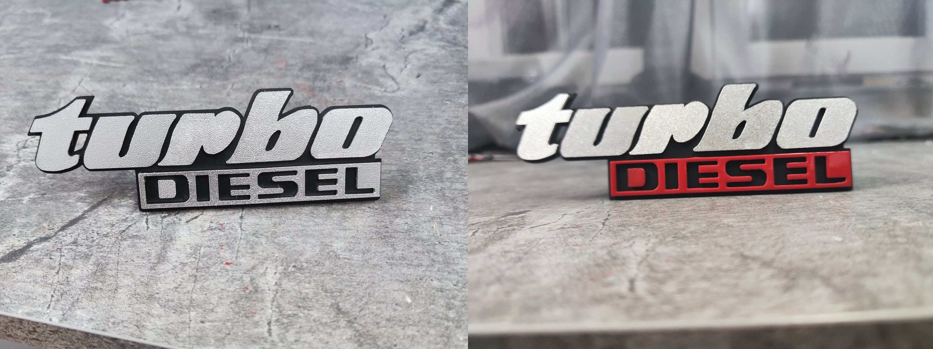 VW Golf MK1 MK2 Turbo Diesel Front Grille Badge Emblem Sign - Etsy
