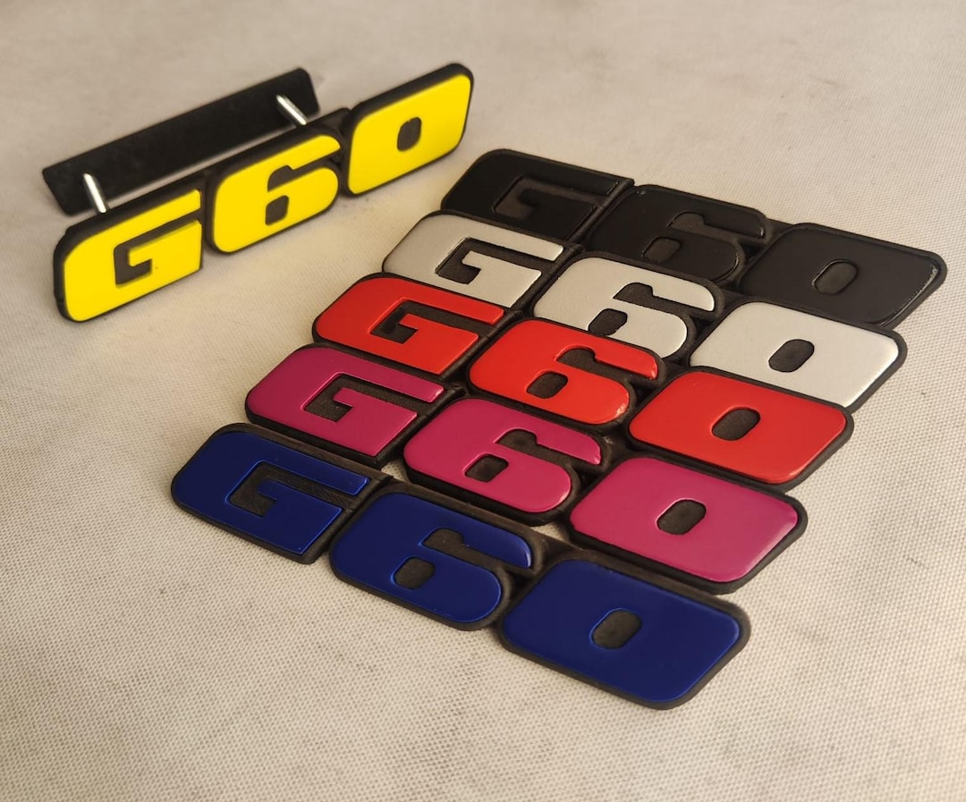 VW Golf MK1 MK2 G60 Front Grille Badge Emblem Sign - Etsy
